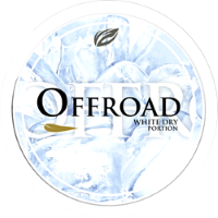Buy Offroad Frosted White Dry Portion - Order snus online & save 23%